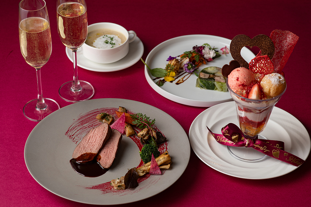 Restaurants and Lounge - VALENTINE'S MENU Tokyo Hotel - Hotel Century ...
